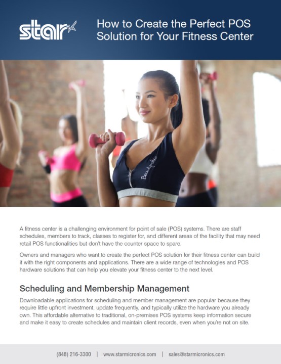 How to Create the Perfect POS Solution for Your Fitness Center